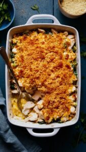Creamy Cottage Cheese and Chicken Casserole Recipe