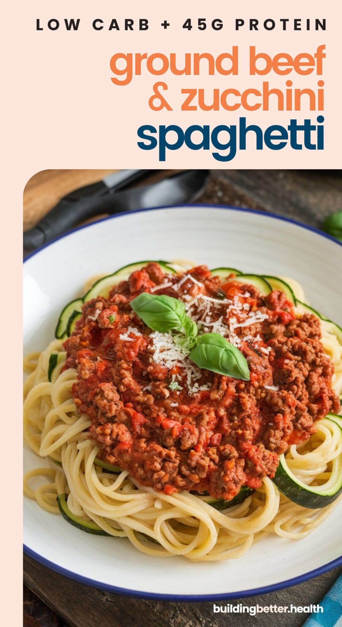 Ground Beef & Zucchini Spaghetti – A High-Protein, Low-Carb Classic ...