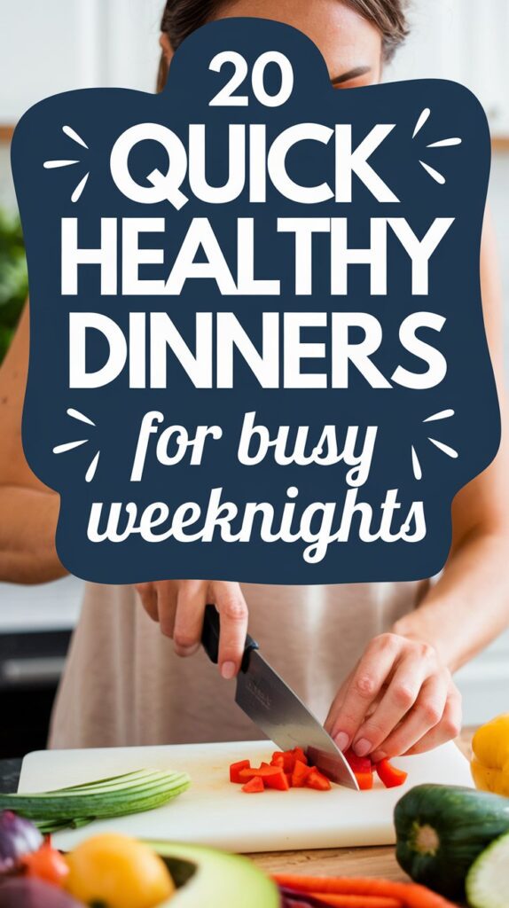 20 Quick Healthy Dinner Recipes for Busy Weeknights - Building Better ...