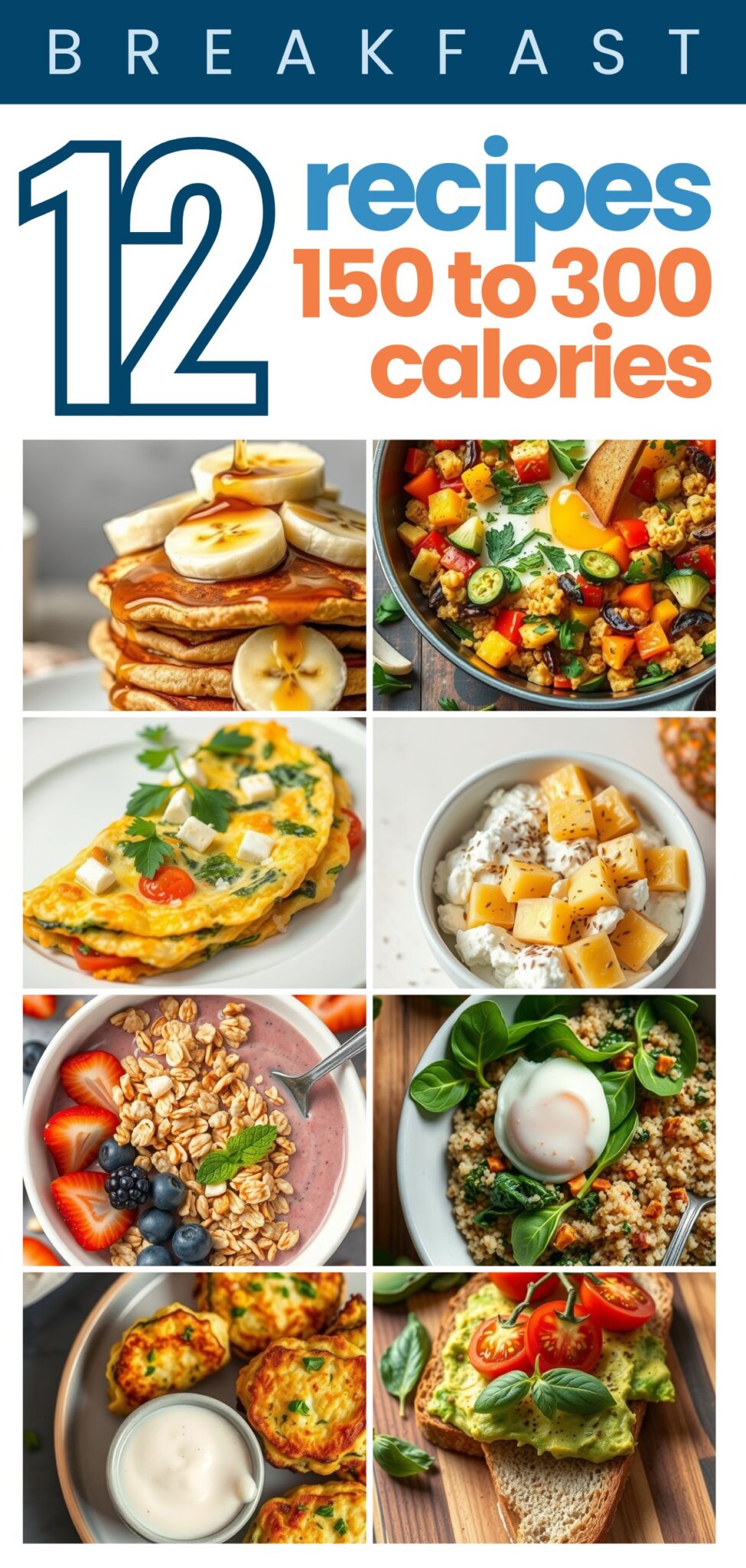 12 Calorie Deficit Breakfast Recipes | Under 300 Calories - Building ...