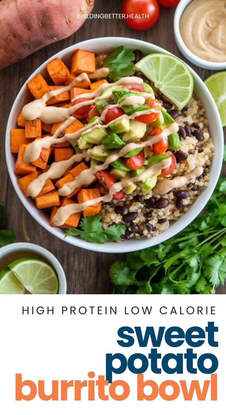 Sweet Potato Burrito Bowl - Easy, High Protein Meal