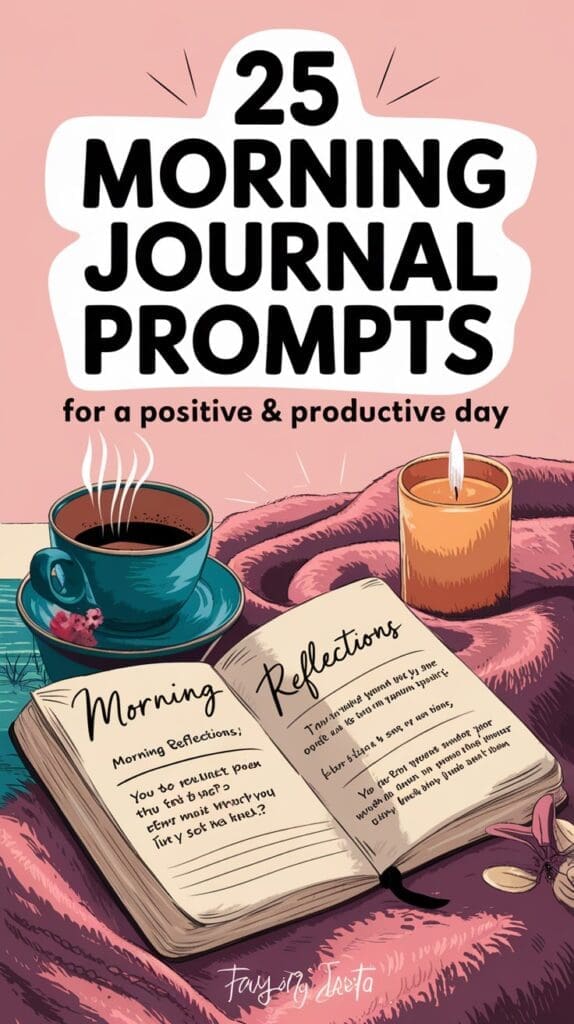 25 Daily Morning Journal Prompts for a Positive & Productive Day