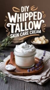 Whipped Tallow Skin Care Cream – Homemade, All-Natural Recipe