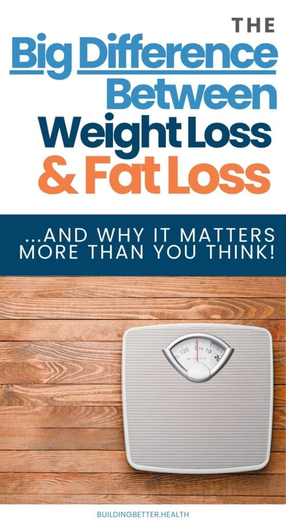 The Difference Between Weight Loss and Fat Loss (and Why It Matters ...